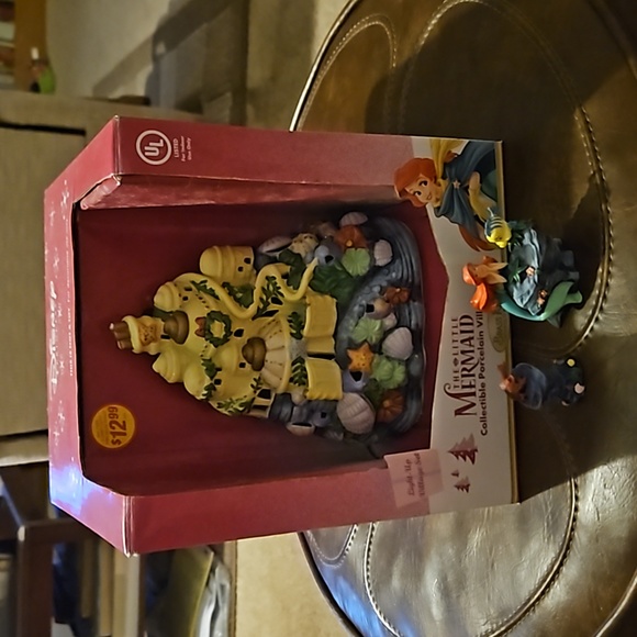 Disney | Holiday | Brass Key Disney The Little Mermaid Light Up Village ...
